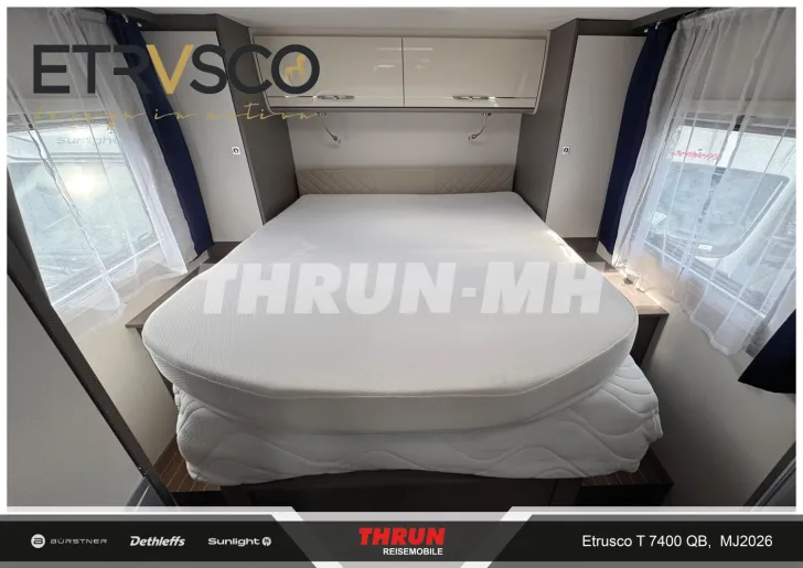 Etrusco T 7400 QB Luftfeder | 4,09T | 18" Alu | Autom.